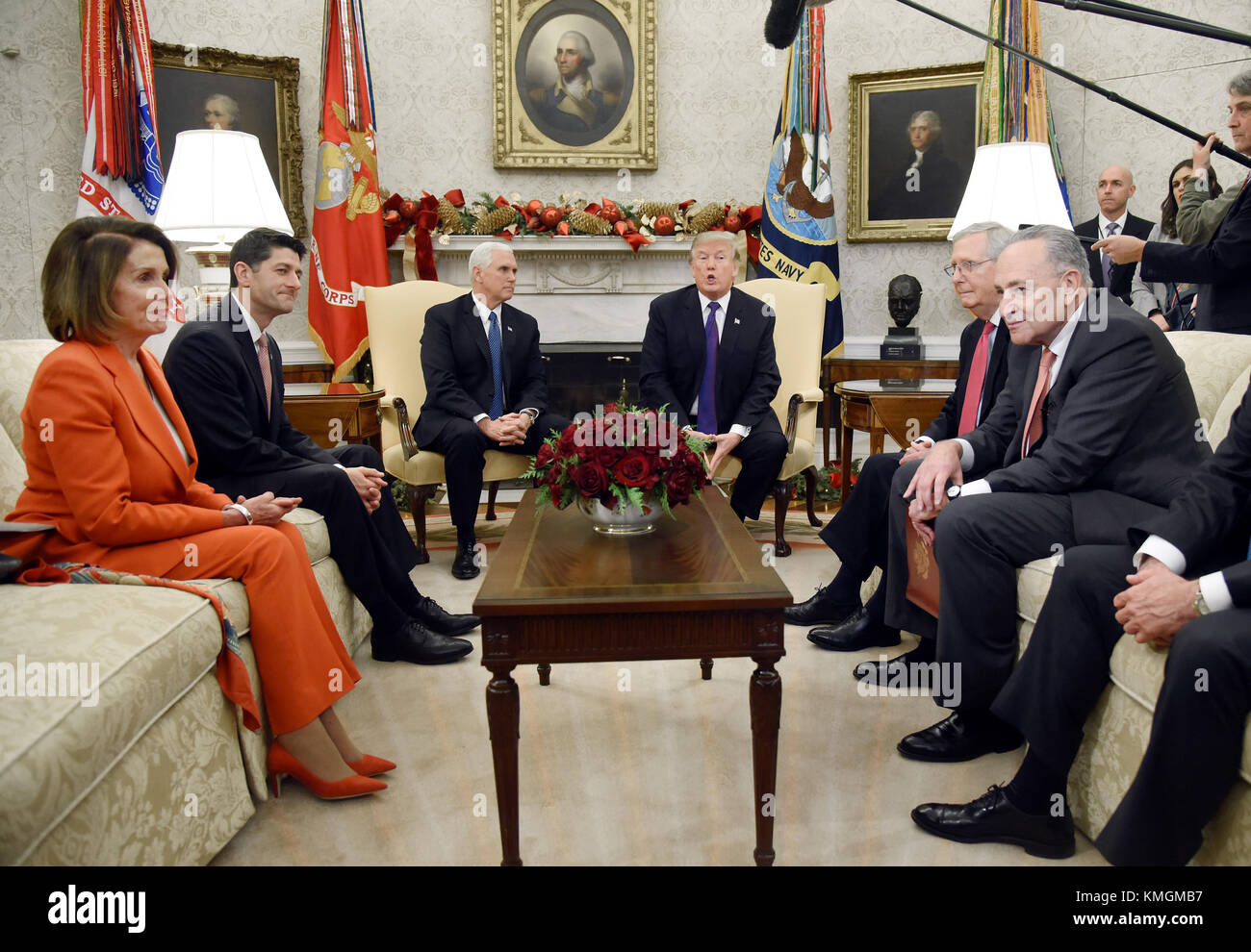 United States President Donald J. Trump and US Vice President Mike ...