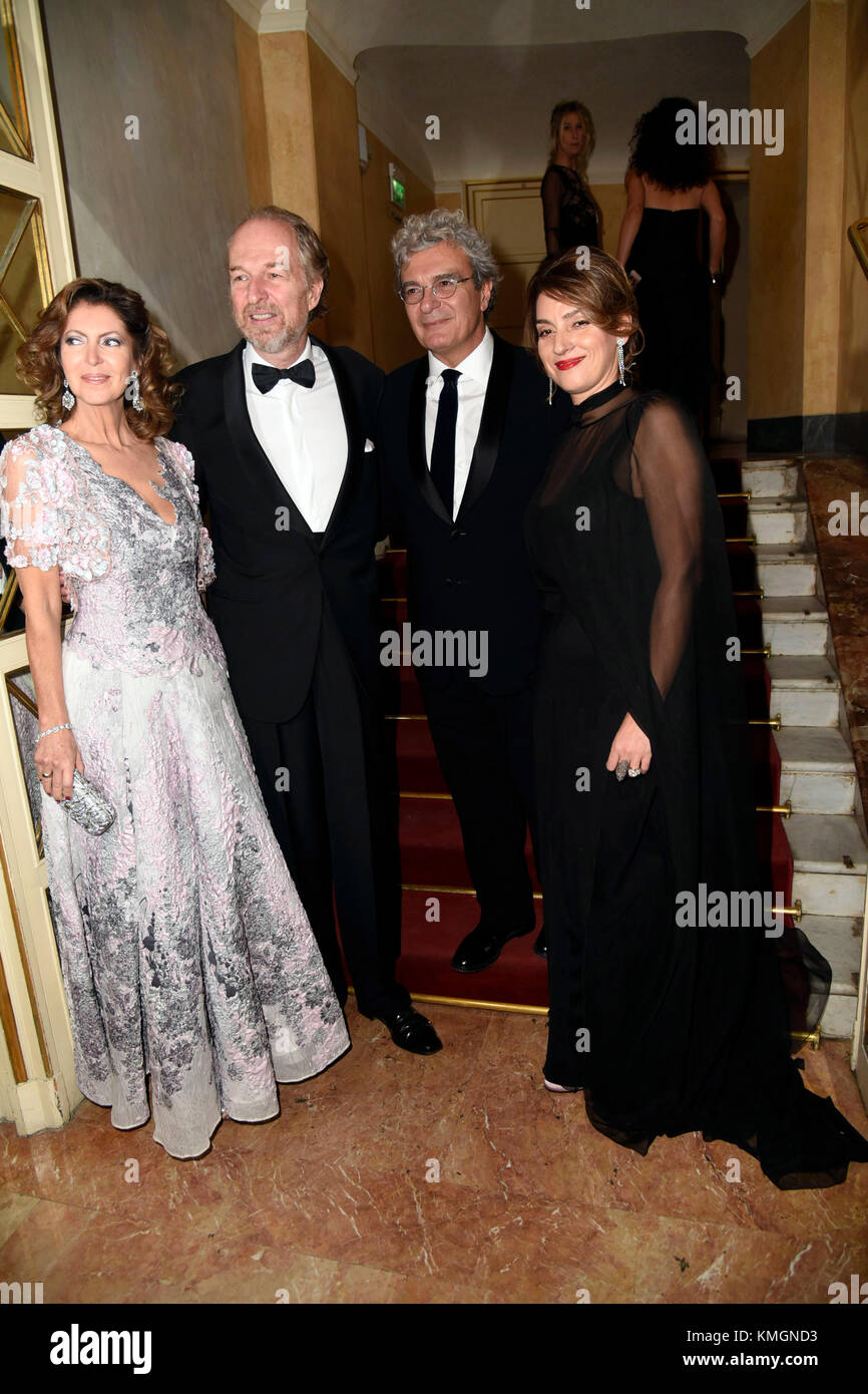 Milan, Italy. 08th Dec, 2017. Milan, Prima Teatro Alla Scala In the ...