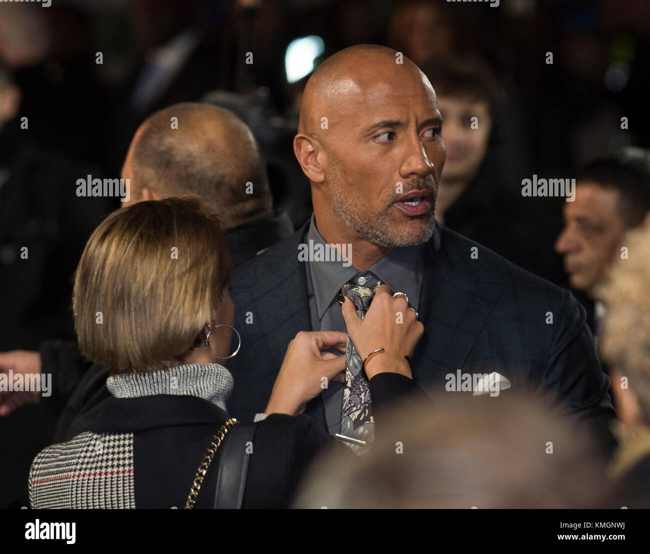 'Jumanji: Welcome To The Jungle UK Premiere - VIP Arrivals Stock Photo ...