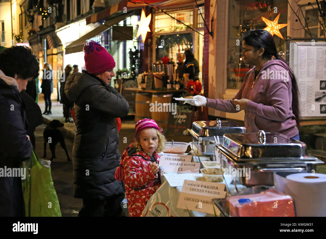 Nivedyam Keralan Indian food stall. 'Winter Wander' Christmas Fair. 7th ...