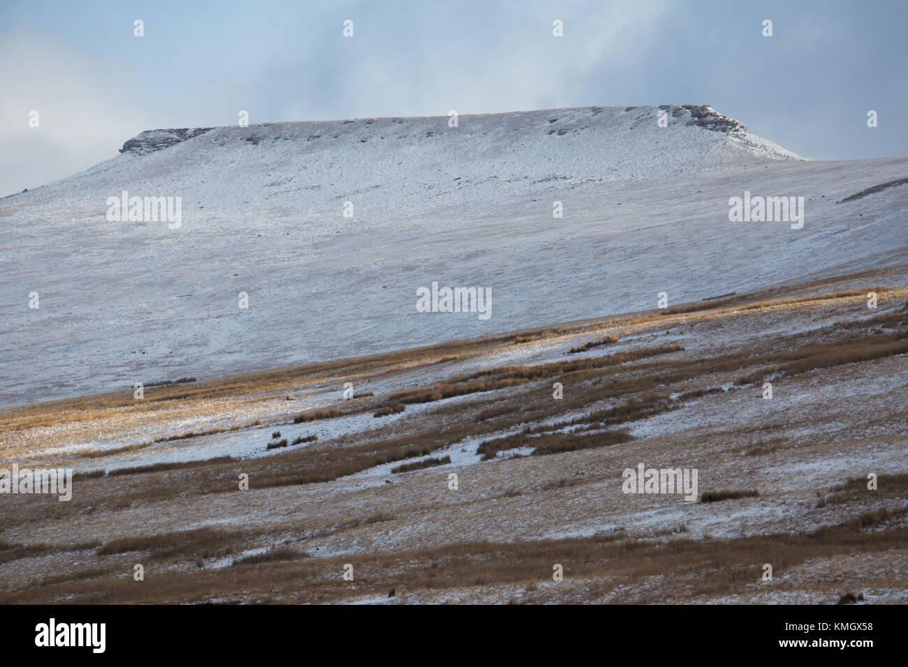 Storey Arms, Brecon Beacons, South Wales, UK. 8 December 2017. Heavy ...