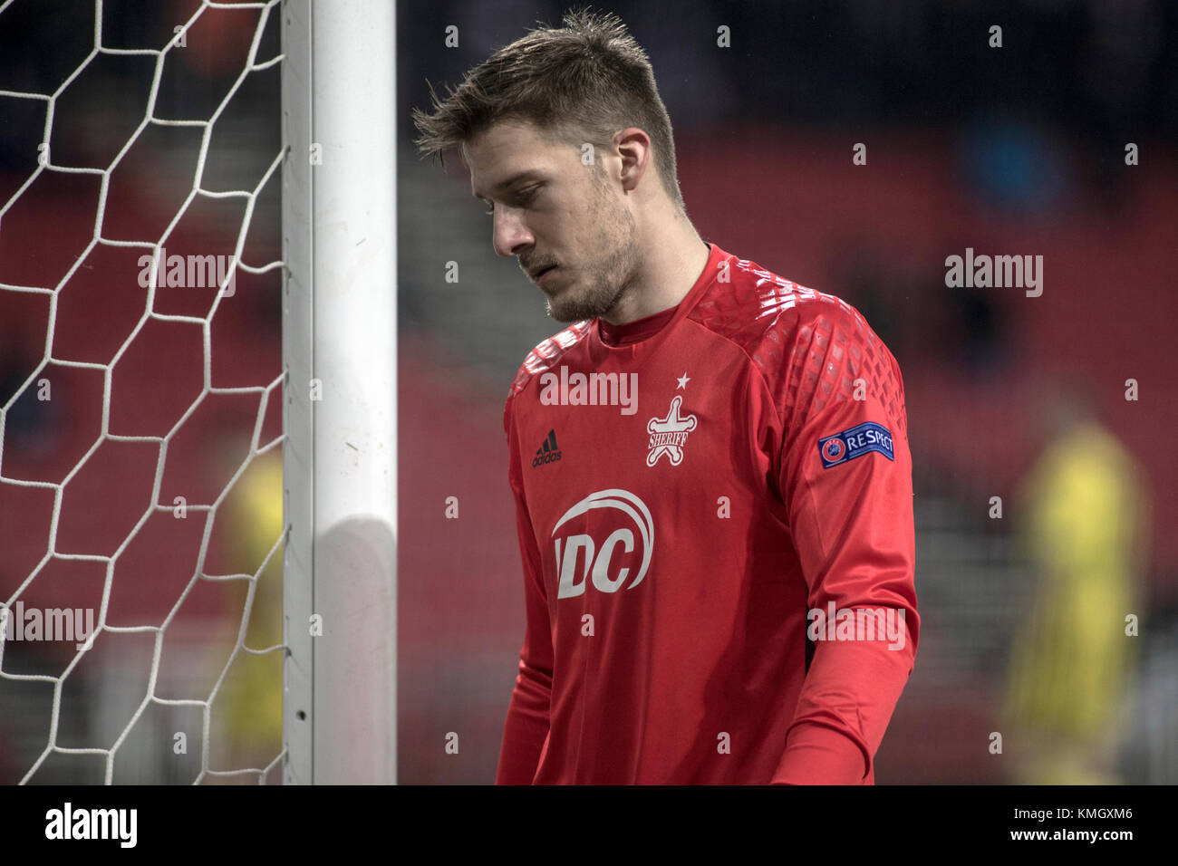 Denmark, Copenhagen - December 07, 2017. Goalkeeper Zvonimir Mikulic of ...