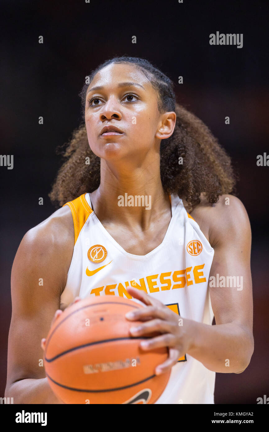 December 6, 2017: Jaime Nared #31 of the Tennessee Lady Volunteers ...