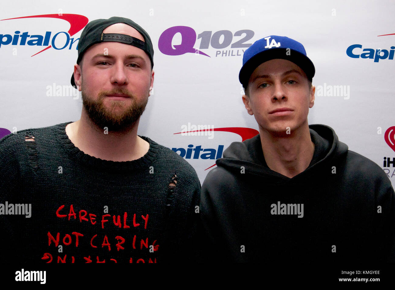 Philadelphia, USA. 06th Dec, 2017. Lost Kings make a red carpet ...