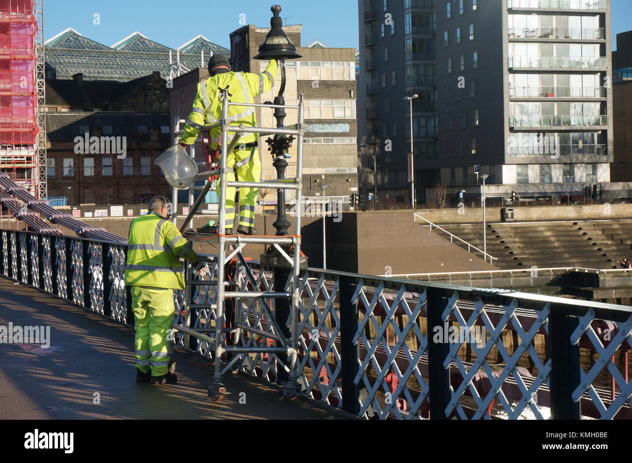 Bridge maintenance works hi-res stock photography and images - Alamy
