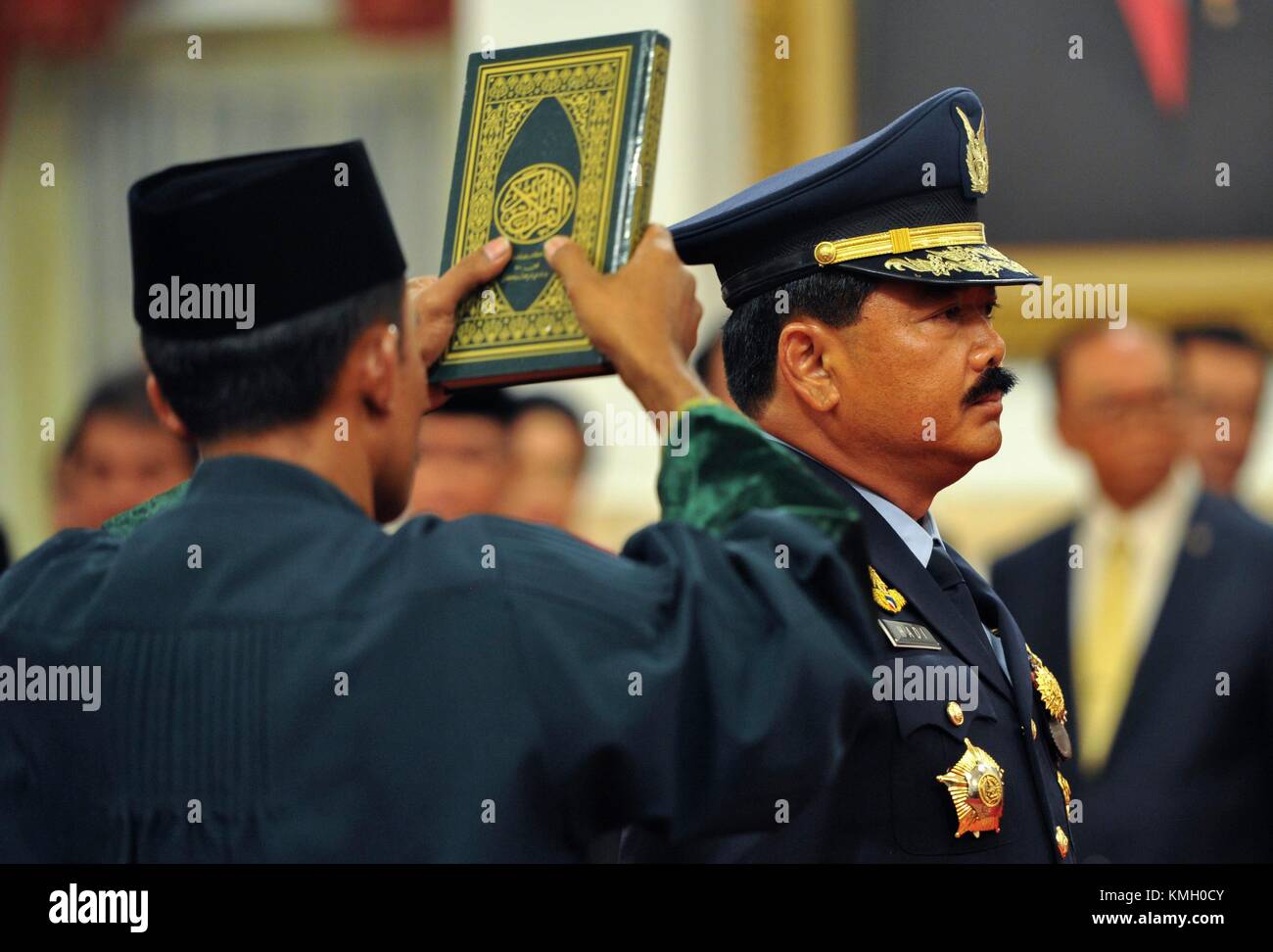 Jakarta, Indonesia. 8th Dec, 2017. New Indonesian Military commander ...