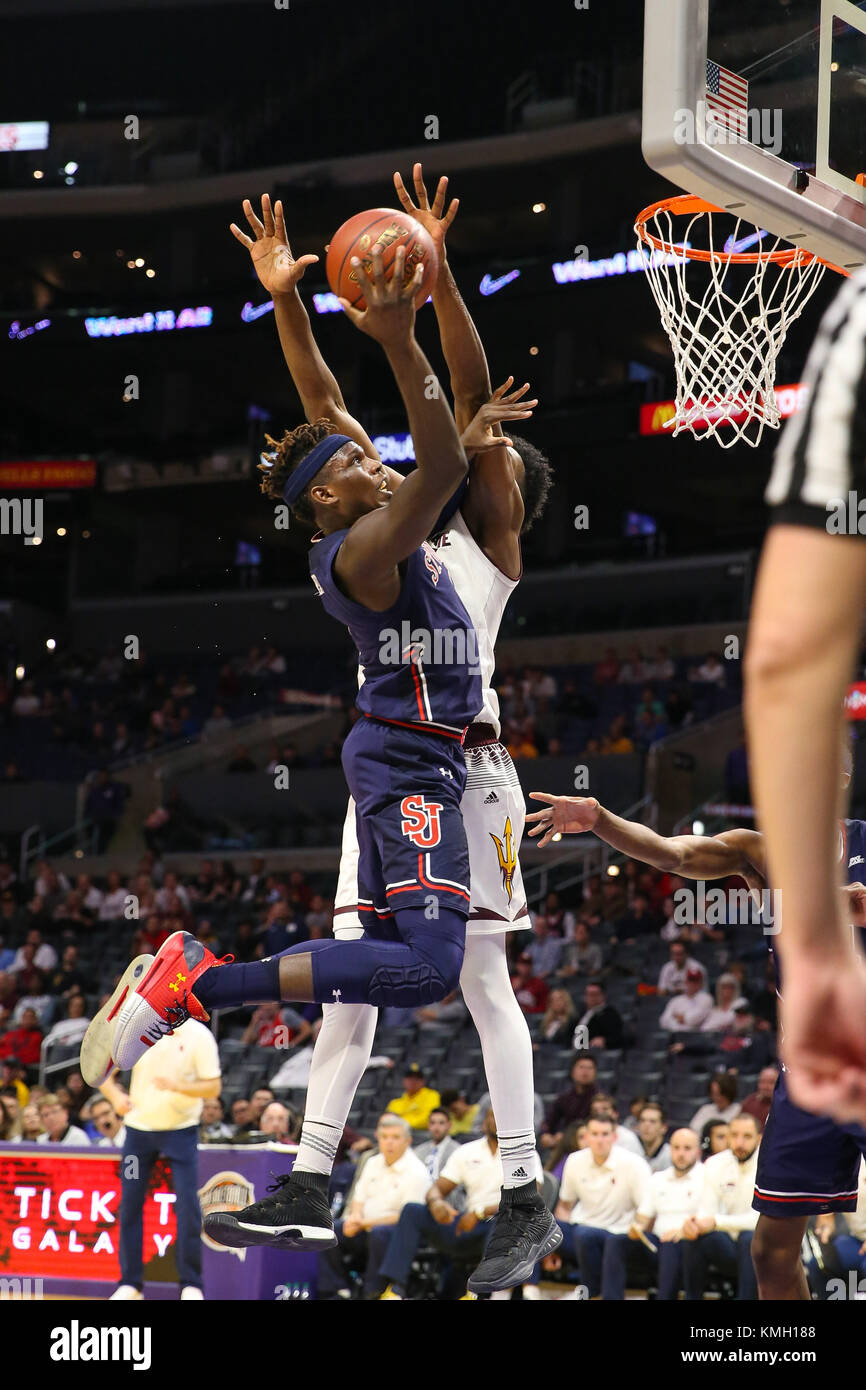 Los Angeles, CA, USA. 8th Dec, 2017. St. John's Red Storm guard Bashir ...