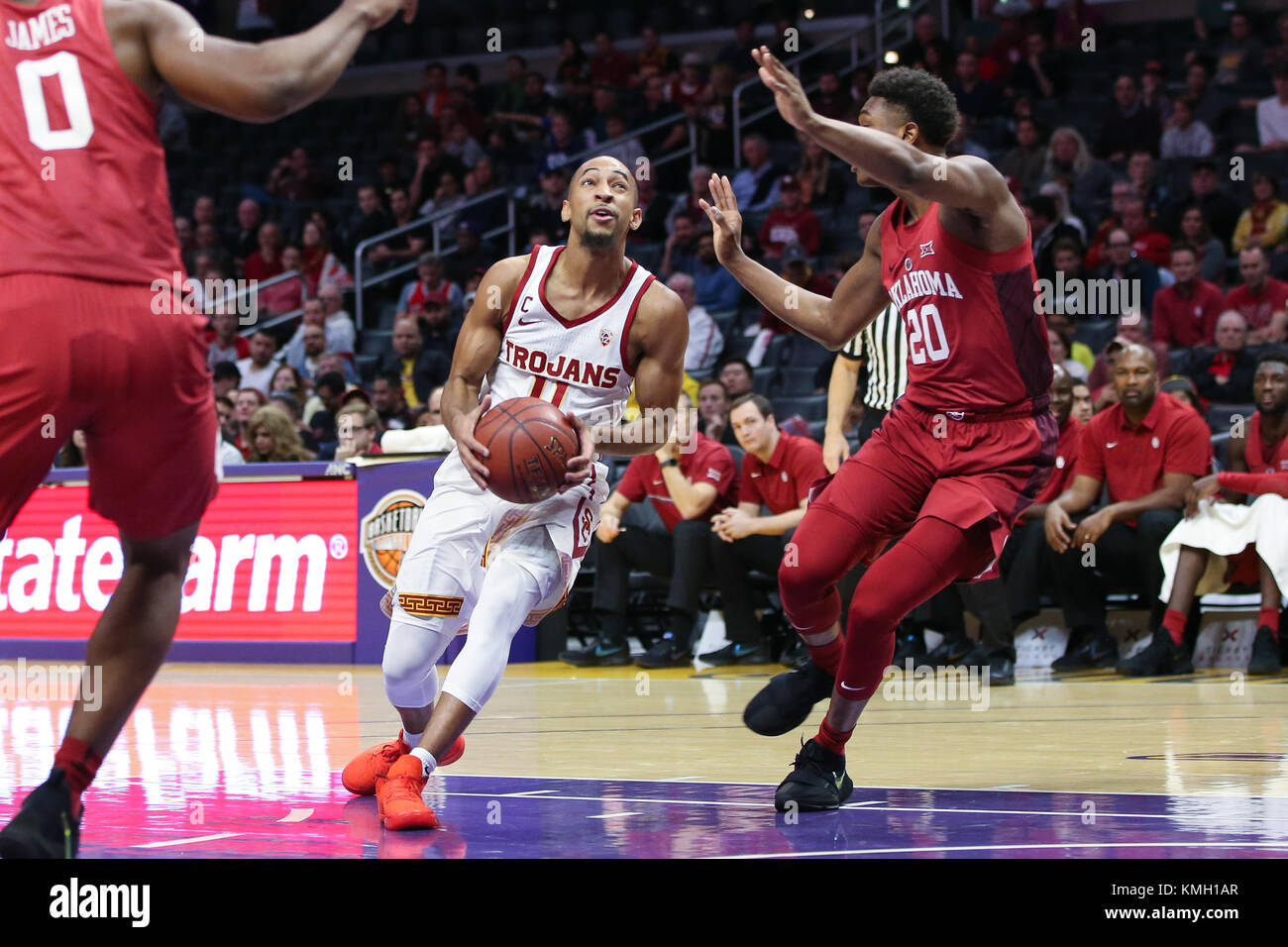 Los Angeles, CA, USA. 8th Dec, 2017. USC Trojans guard Jordan ...