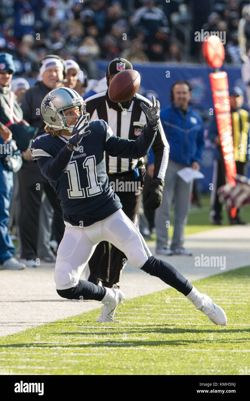 East Rutherford, New Jersey, USA. 10th Dec, 2017. Dallas Cowboys wide ...