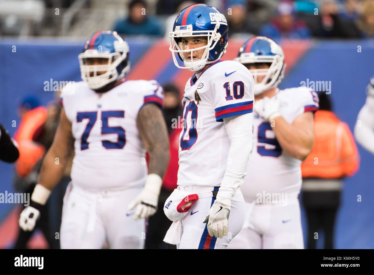East Rutherford, New Jersey, USA. 10th Dec, 2017. New York Giants ...