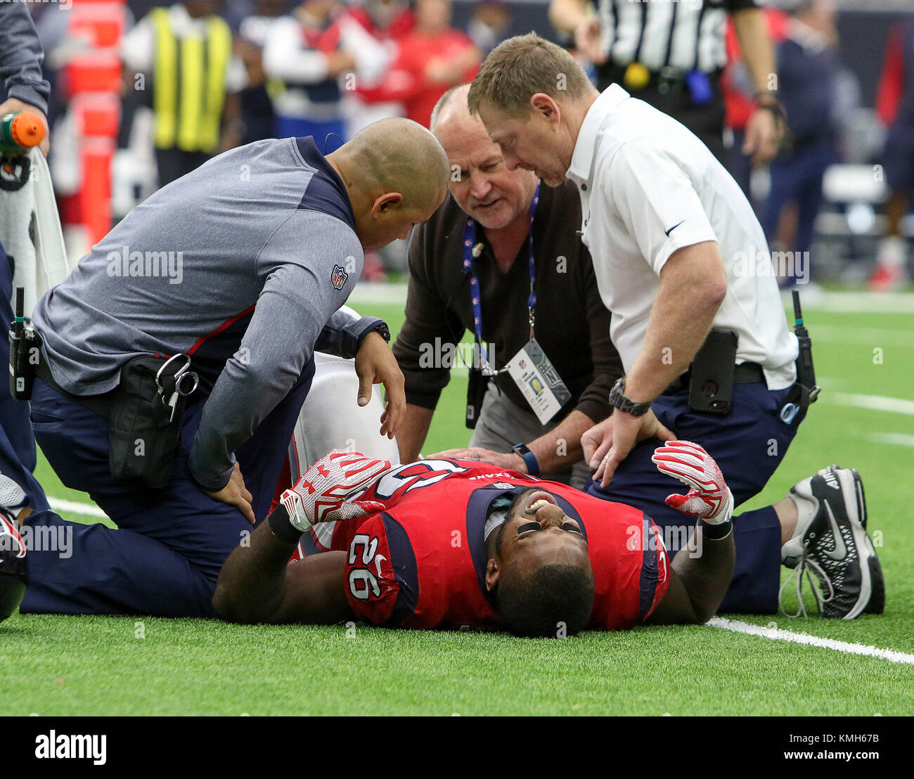 Houston, TX, USA. 10th Dec, 2017. Houston Texans running back Lamar ...