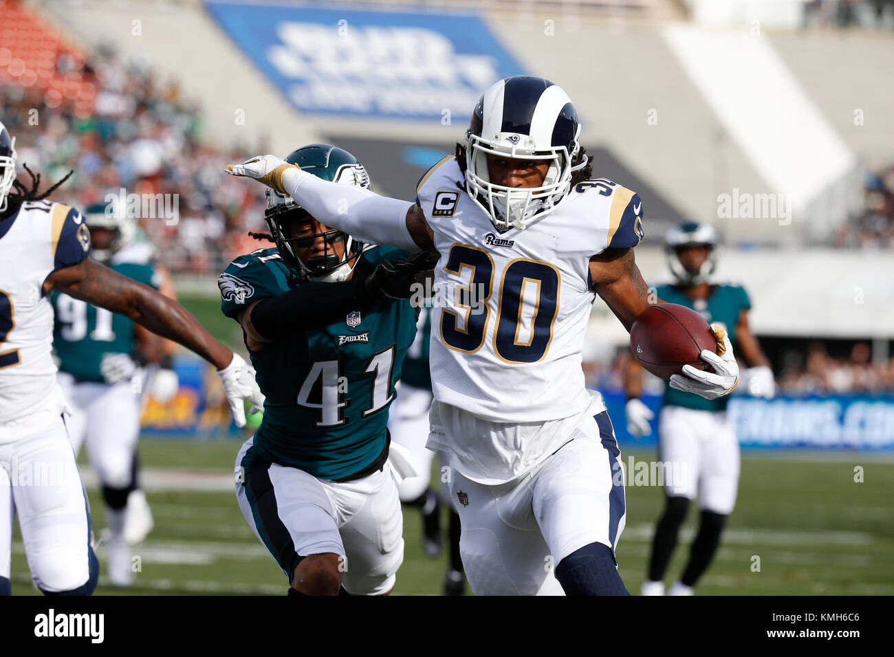 December 10, 2017 Los Angeles Rams running back Todd Gurley (30 ...