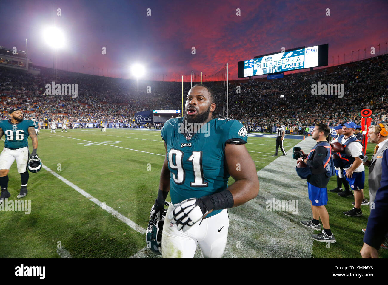 December 10, 2017 Philadelphia Eagles defensive tackle Fletcher Cox (91 ...