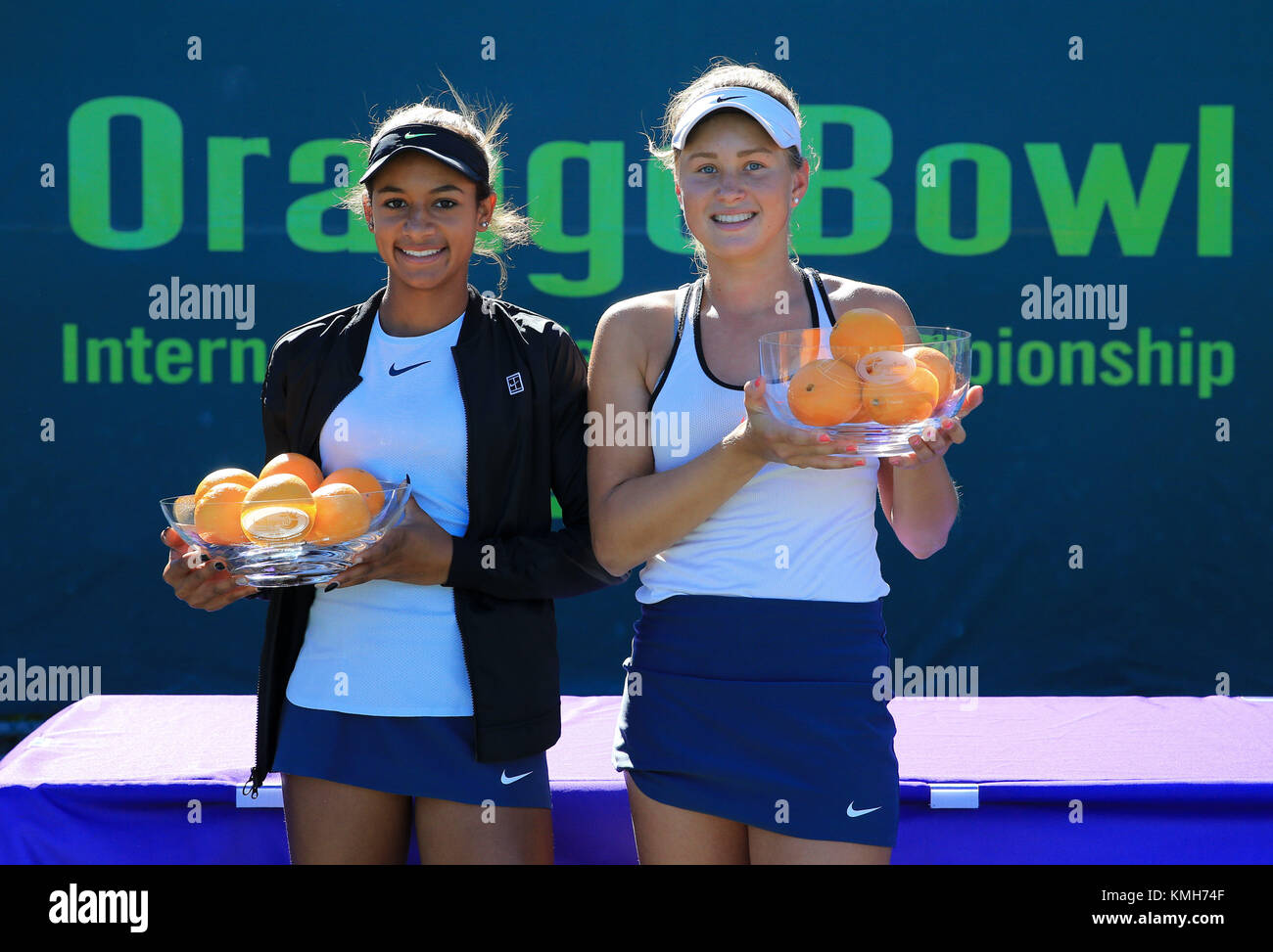 Plantation, Florida, USA. 10th Dec, 2017. Whitney OSUIGWE (USA) and ...