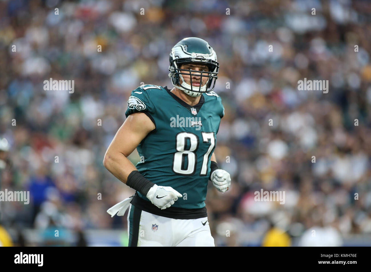 Los Angeles, CA, USA. 10th Dec, 2017. Philadelphia Eagles tight end ...
