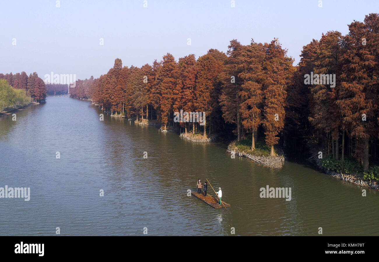 Xinghua, China's Jiangsu Province. 10th Dec, 2017. Tourists visit an ...