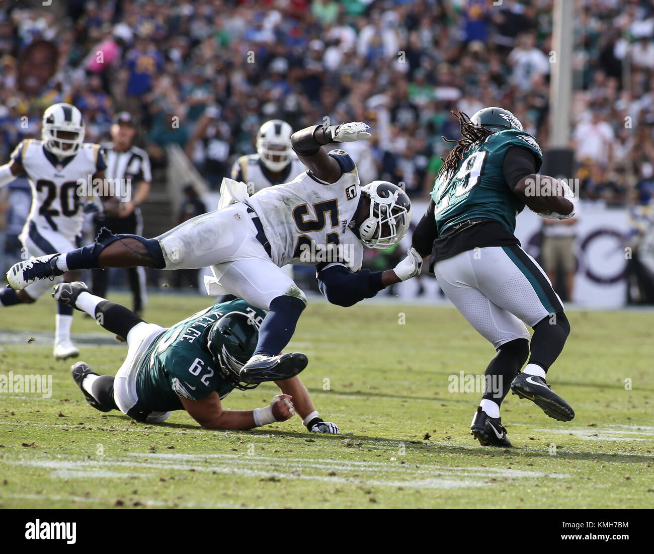 Los Angeles, CA, USA. 10th Dec, 2017. Los Angeles Rams inside ...
