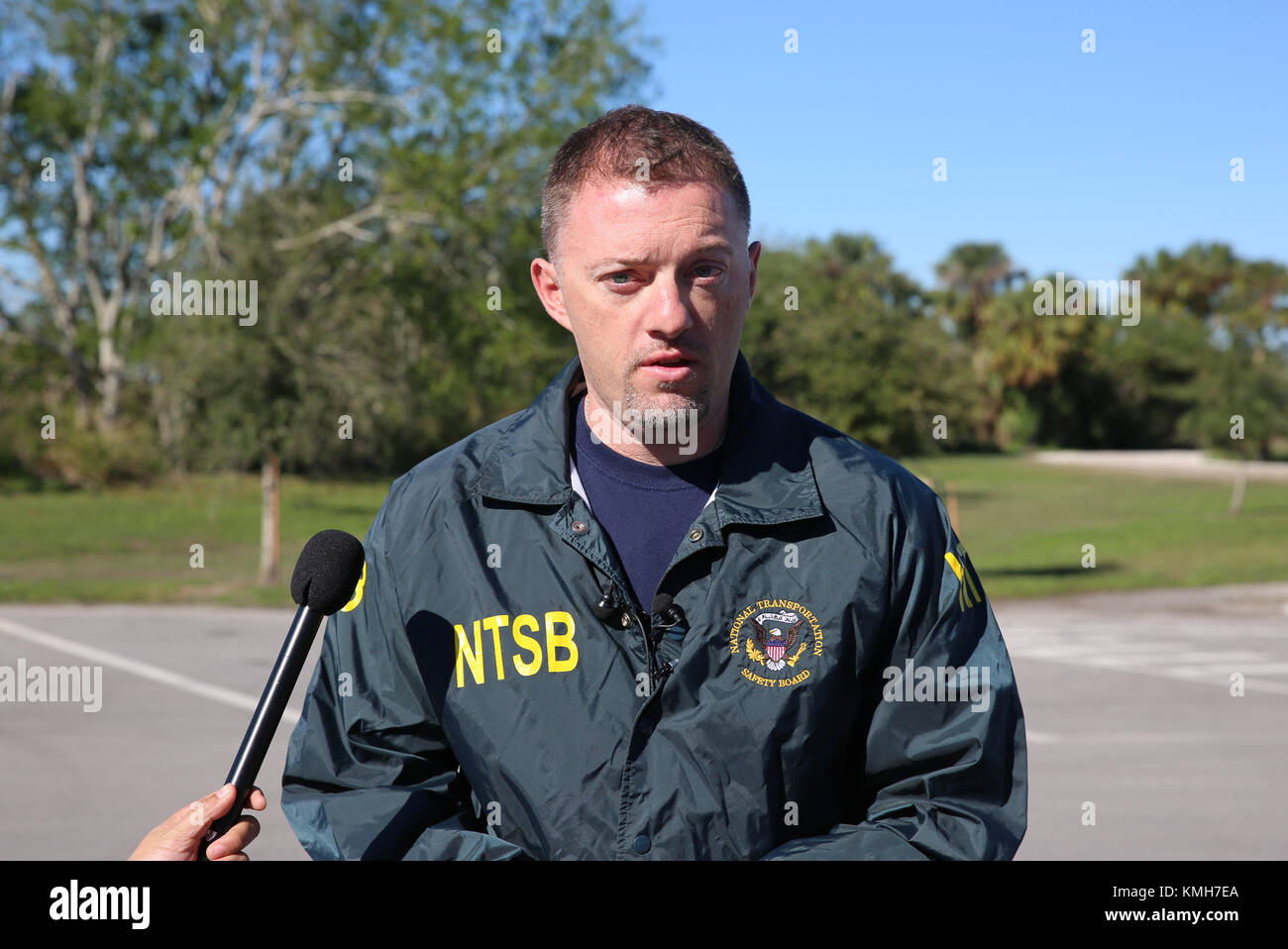 Florida, USA. 10th Dec, 2017. Joshua Cawthra, a senior aviation ...