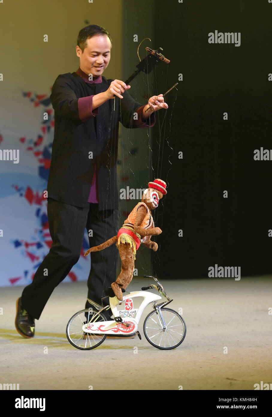 Quanzhou, China's Fujian Province. 11th Dec, 2017. An actor performs a ...