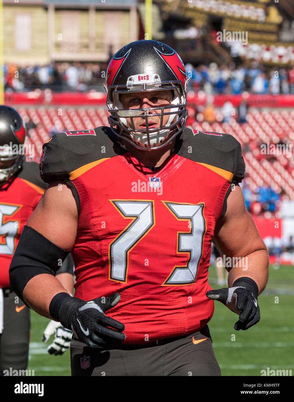 December 10, 2017 - Tampa Bay Buccaneers offensive guard J.R. Sweezy ...