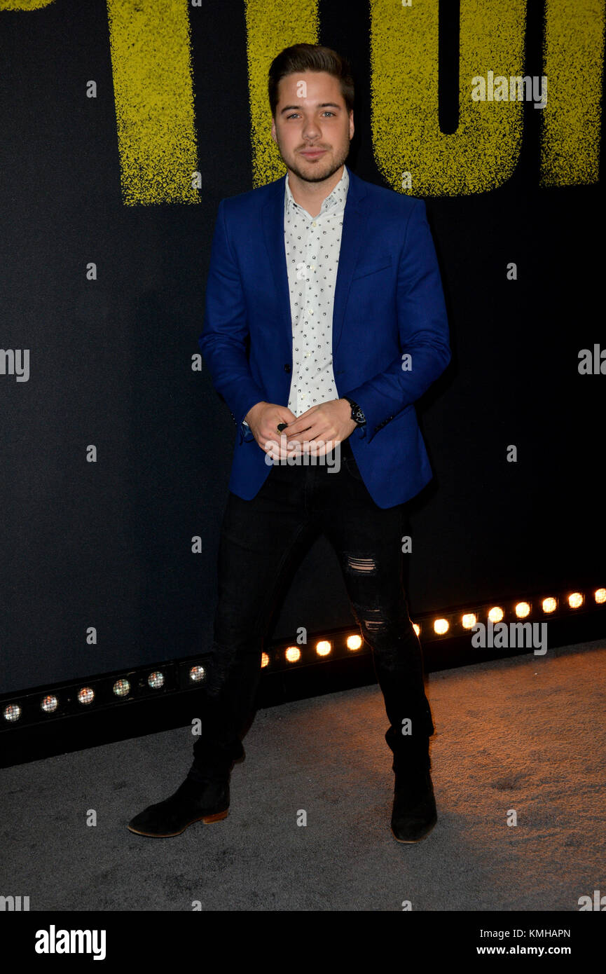 LOS ANGELES, CA. December 12, 2017: William Valdes at the world ...