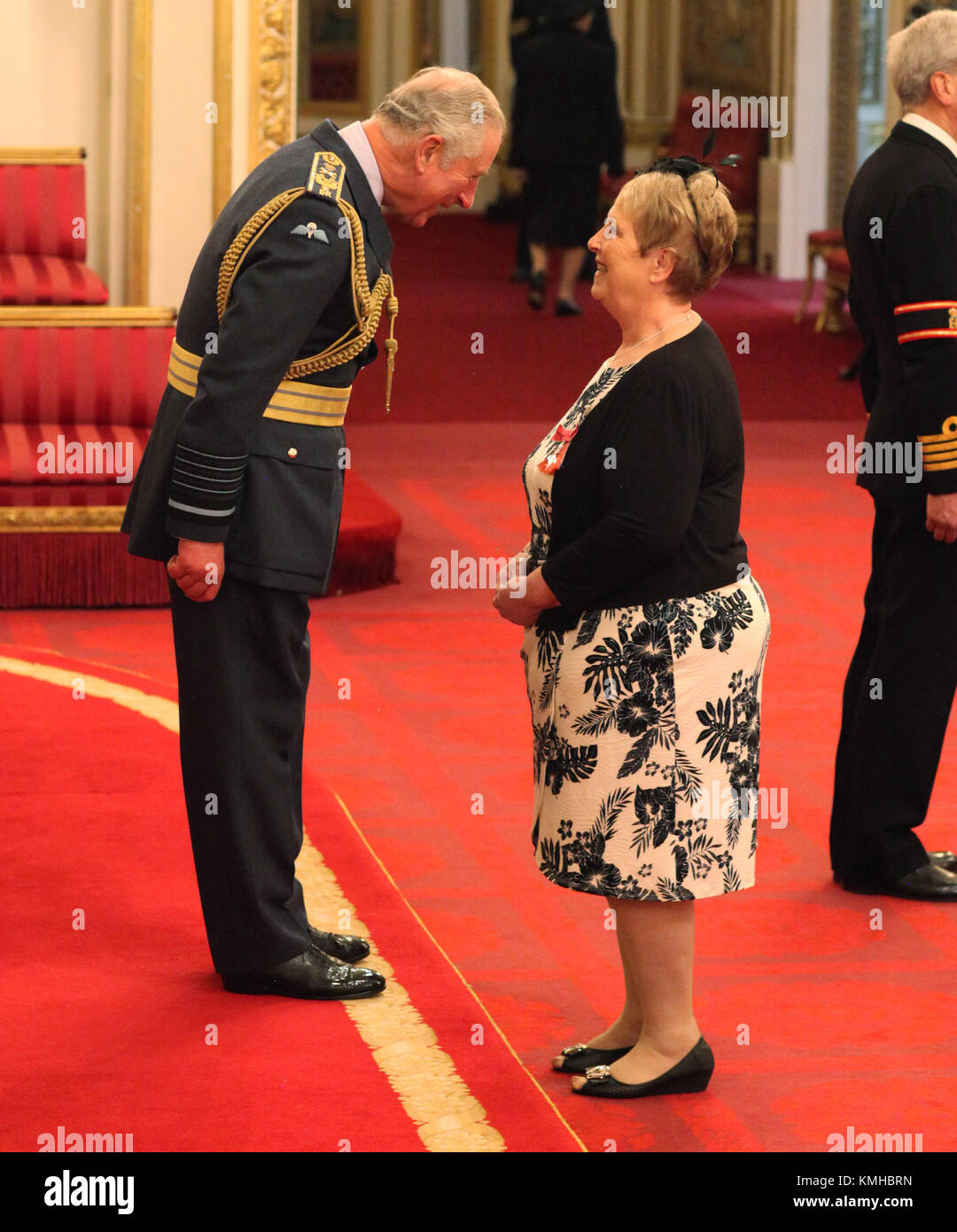 Mrs Sandra Major from Liversedge is made an MBE (Member of the Order of ...
