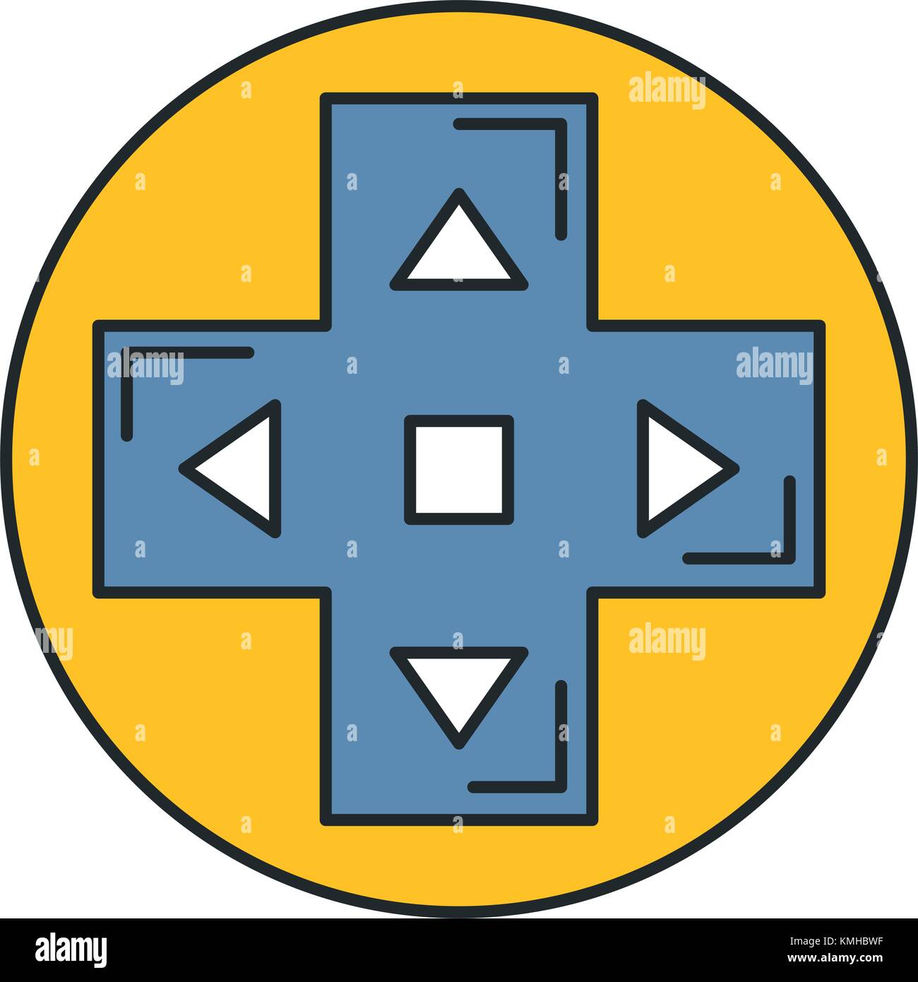 Cross Arrows Flat Icon Stock Photos & Cross Arrows Flat Icon Stock ...