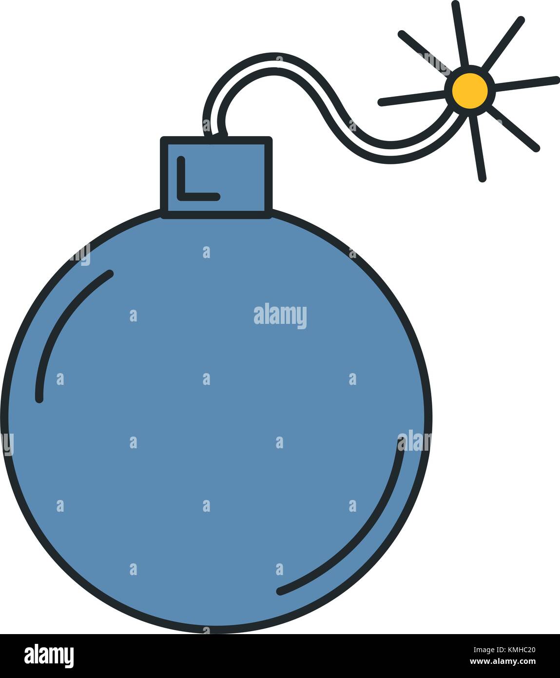 explosive bomb isolated icon vector illustration design Stock Vector ...