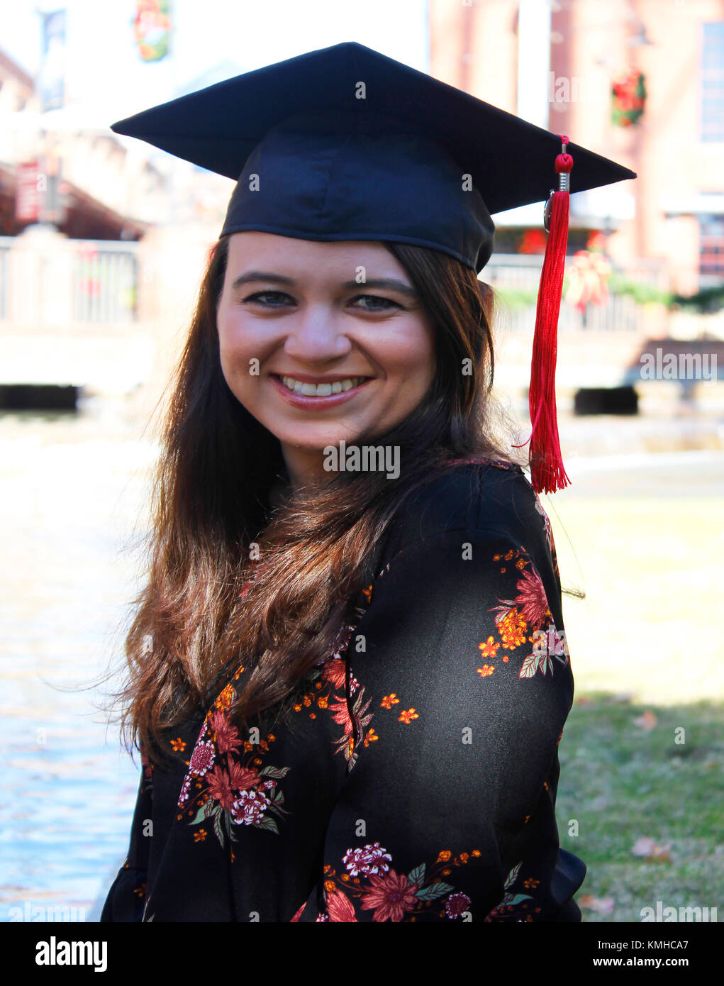 graduate female portrait Stock Photo - Alamy