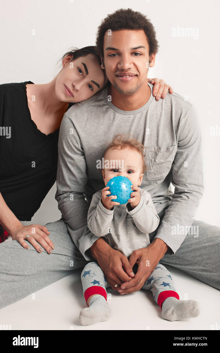 One happy family Stock Photo - Alamy