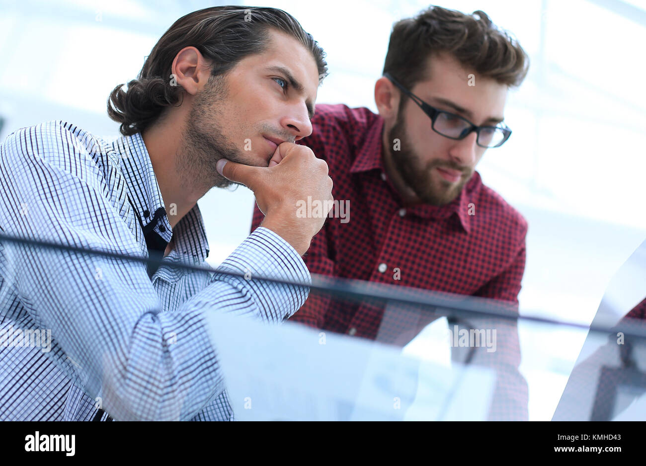 serious businessman thinking Stock Photo - Alamy