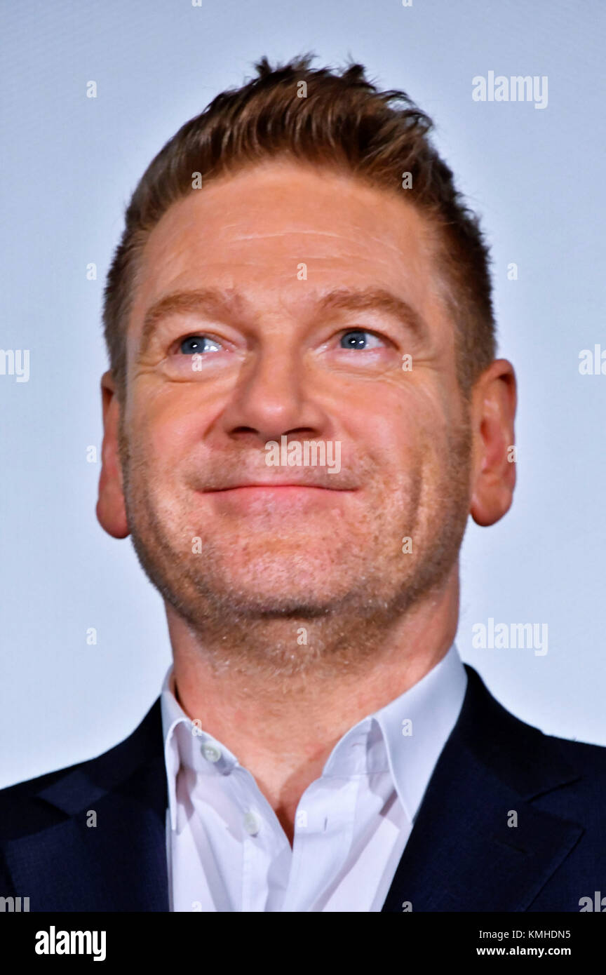 Kenneth Branagh attends the 'Murder on the Orient Express' premiere at ...