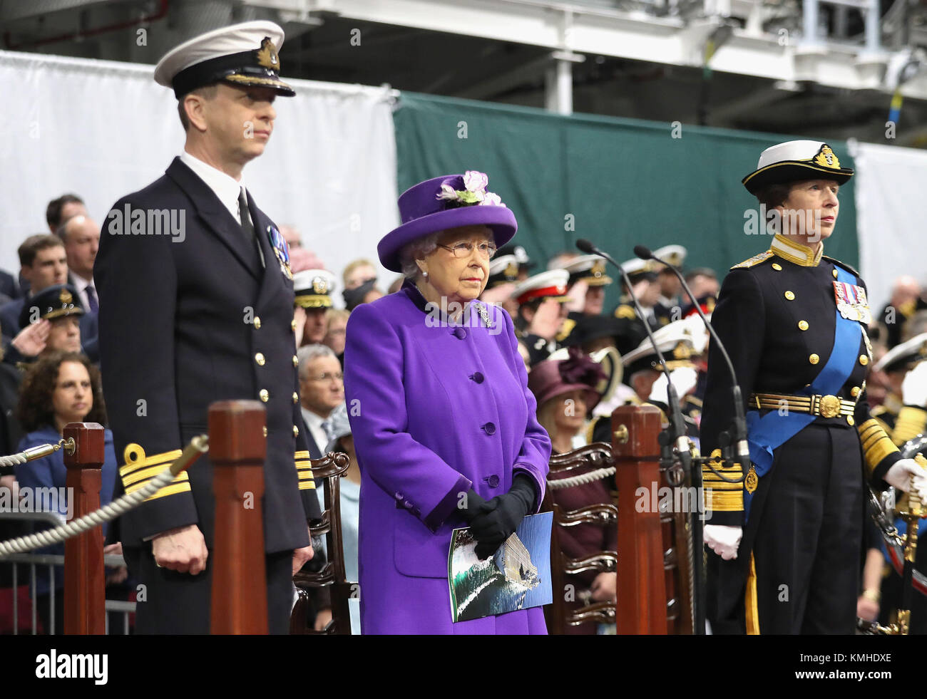 ShipÕs Captain, Commodore Jerry Kyd and the Princess Royal, Commodore ...