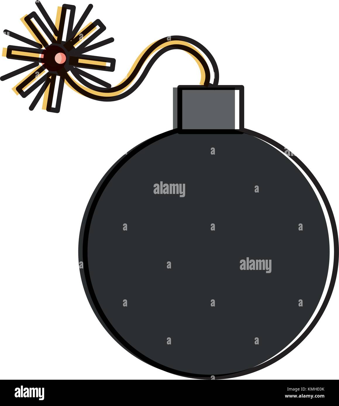 explosive bomb isolated icon vector illustration design Stock Vector ...