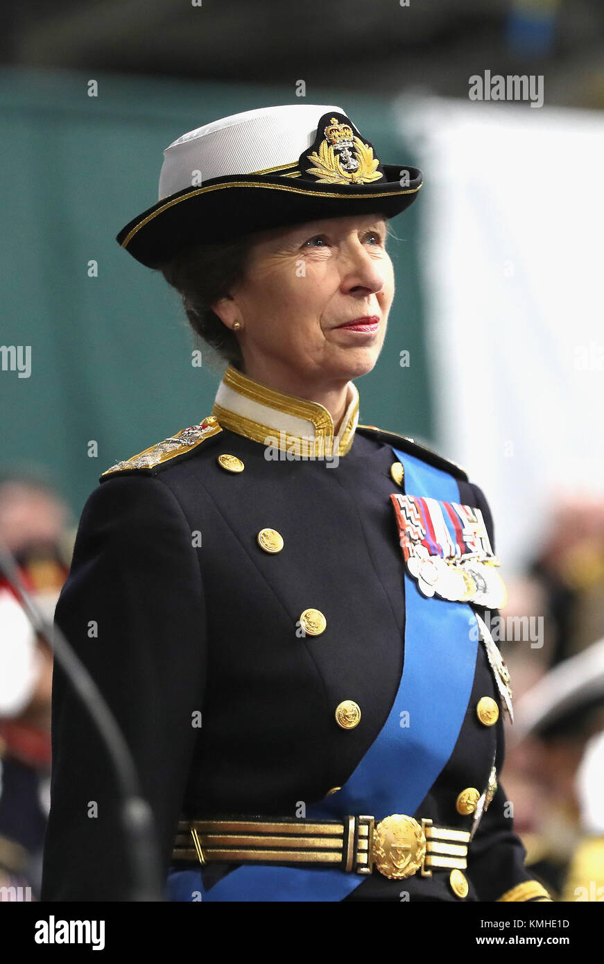 The Princess Royal, Commodore-in-Chief, HMNB Portsmouth, during the ...