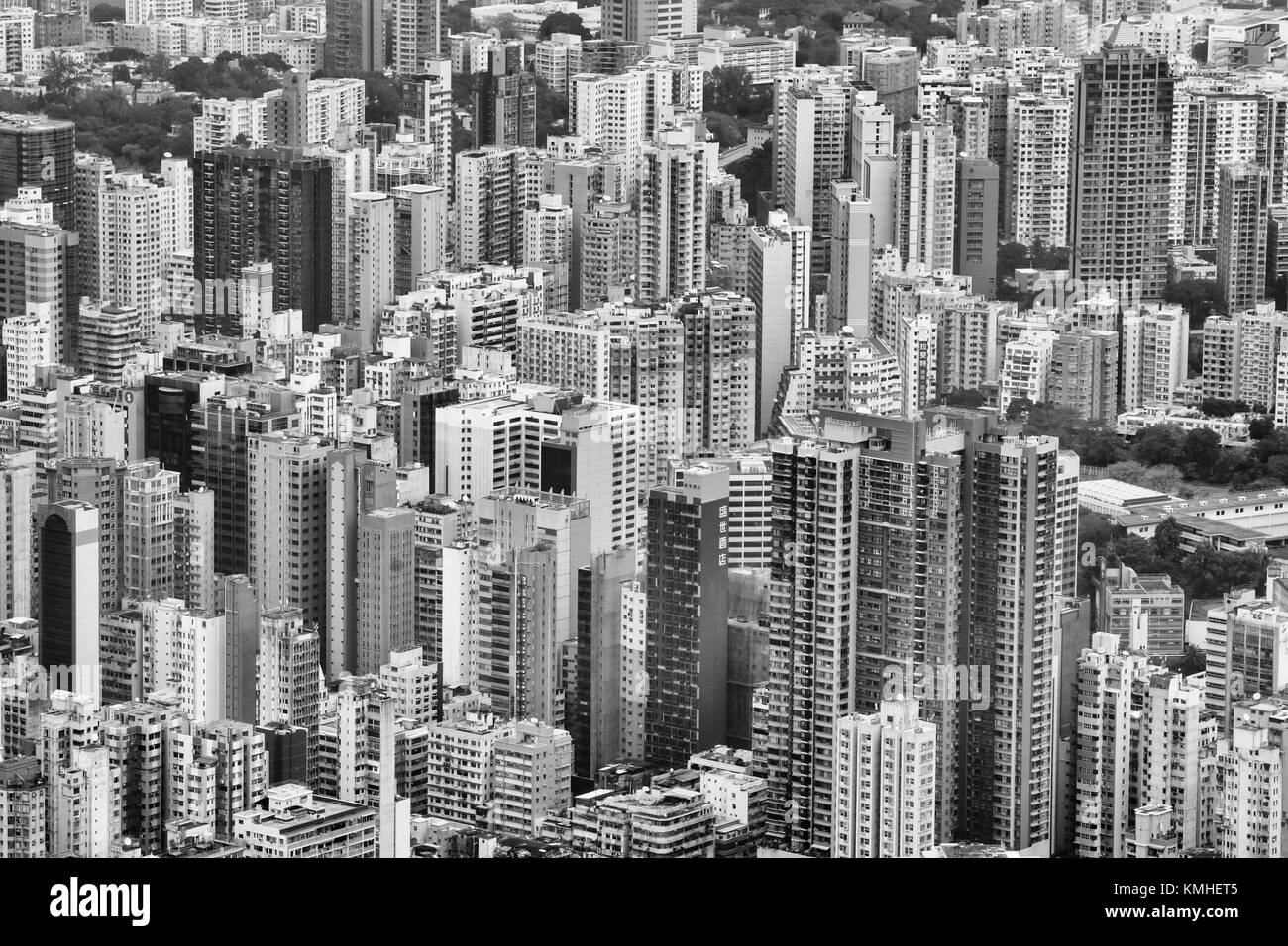 panoramic view of the skyscrapers in the city center Stock Photo - Alamy