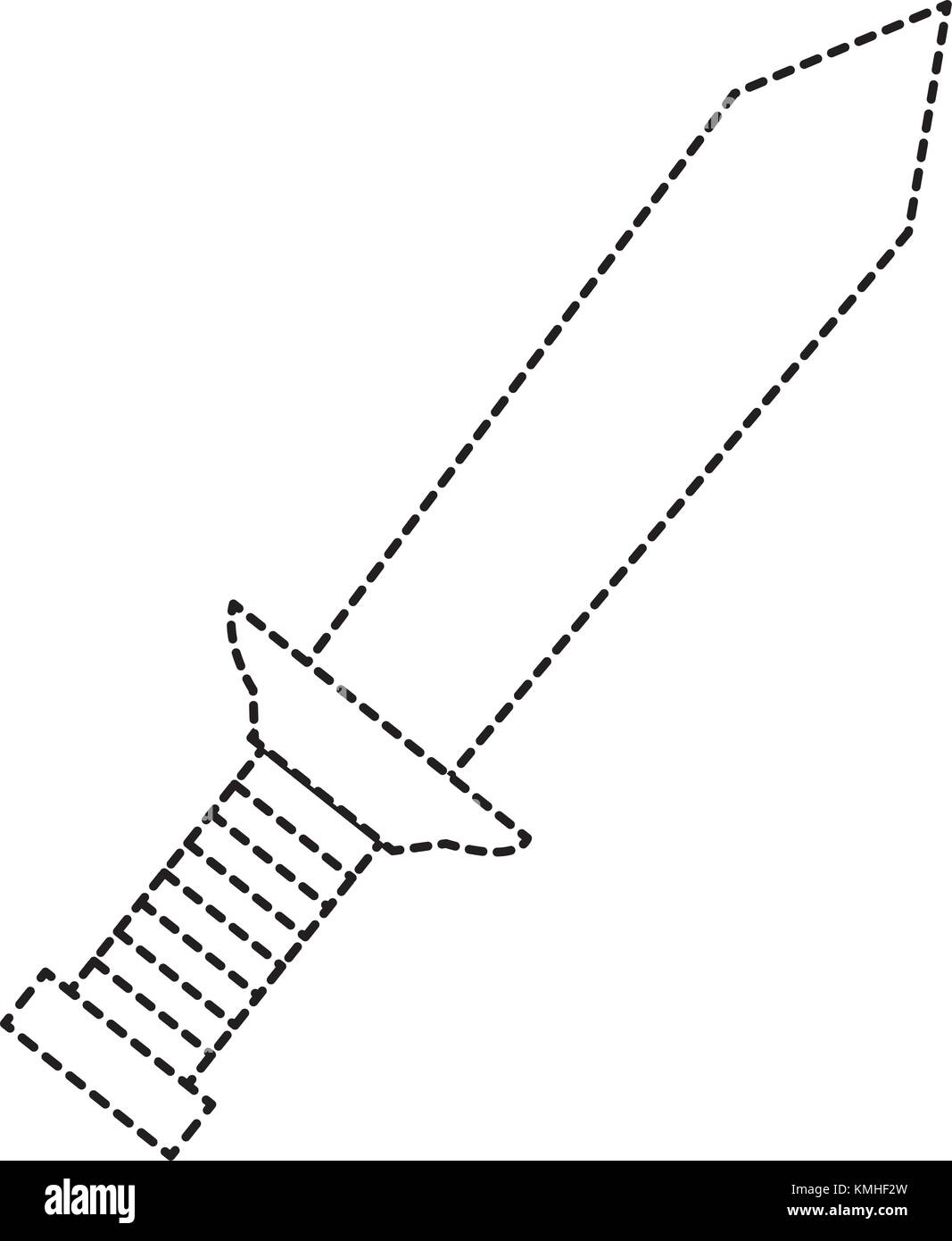 warrior sword isolated icon vector illustration design Stock Vector ...