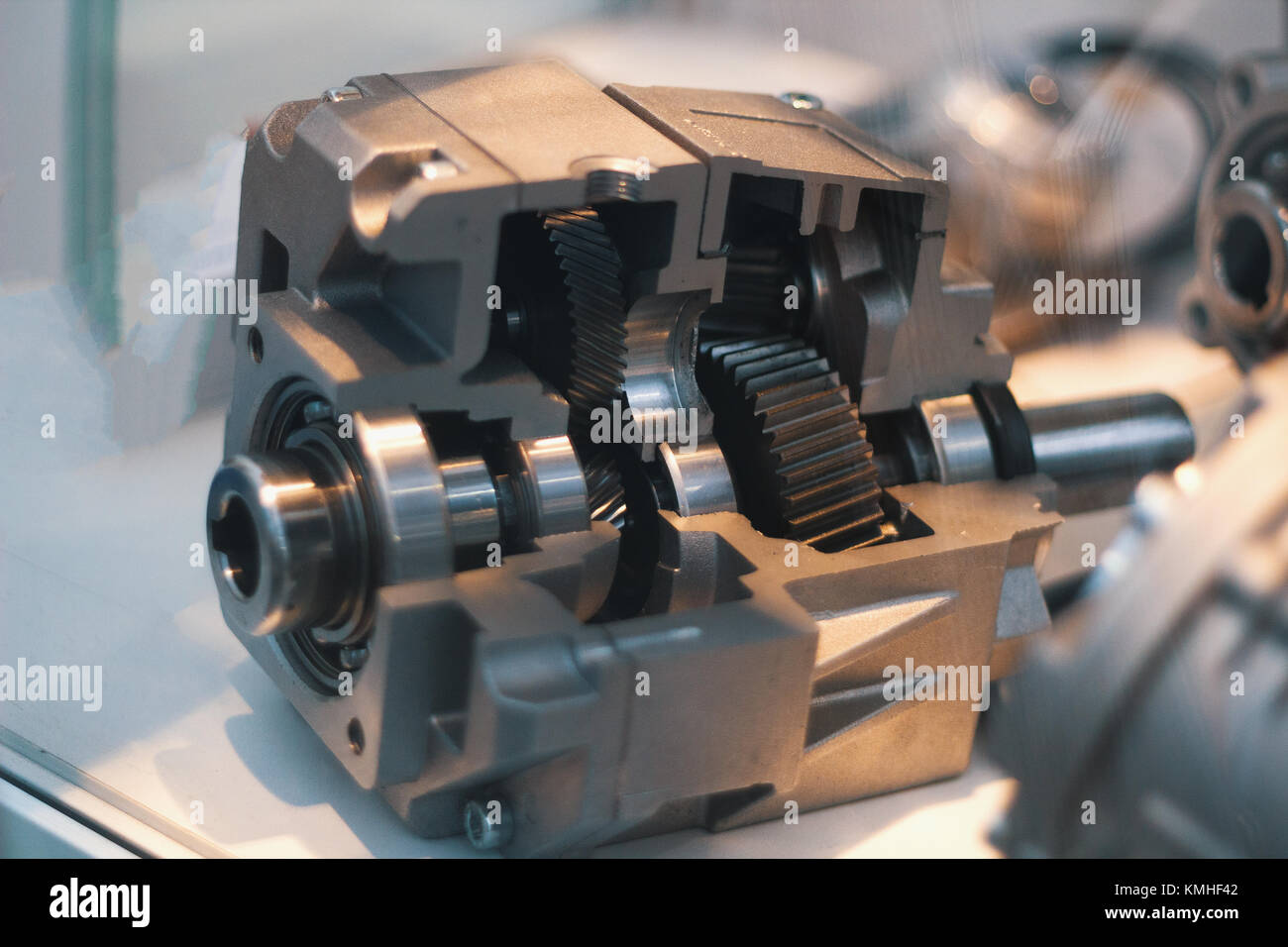 Engine motor - auto automotive industrial background Stock Photo - Alamy