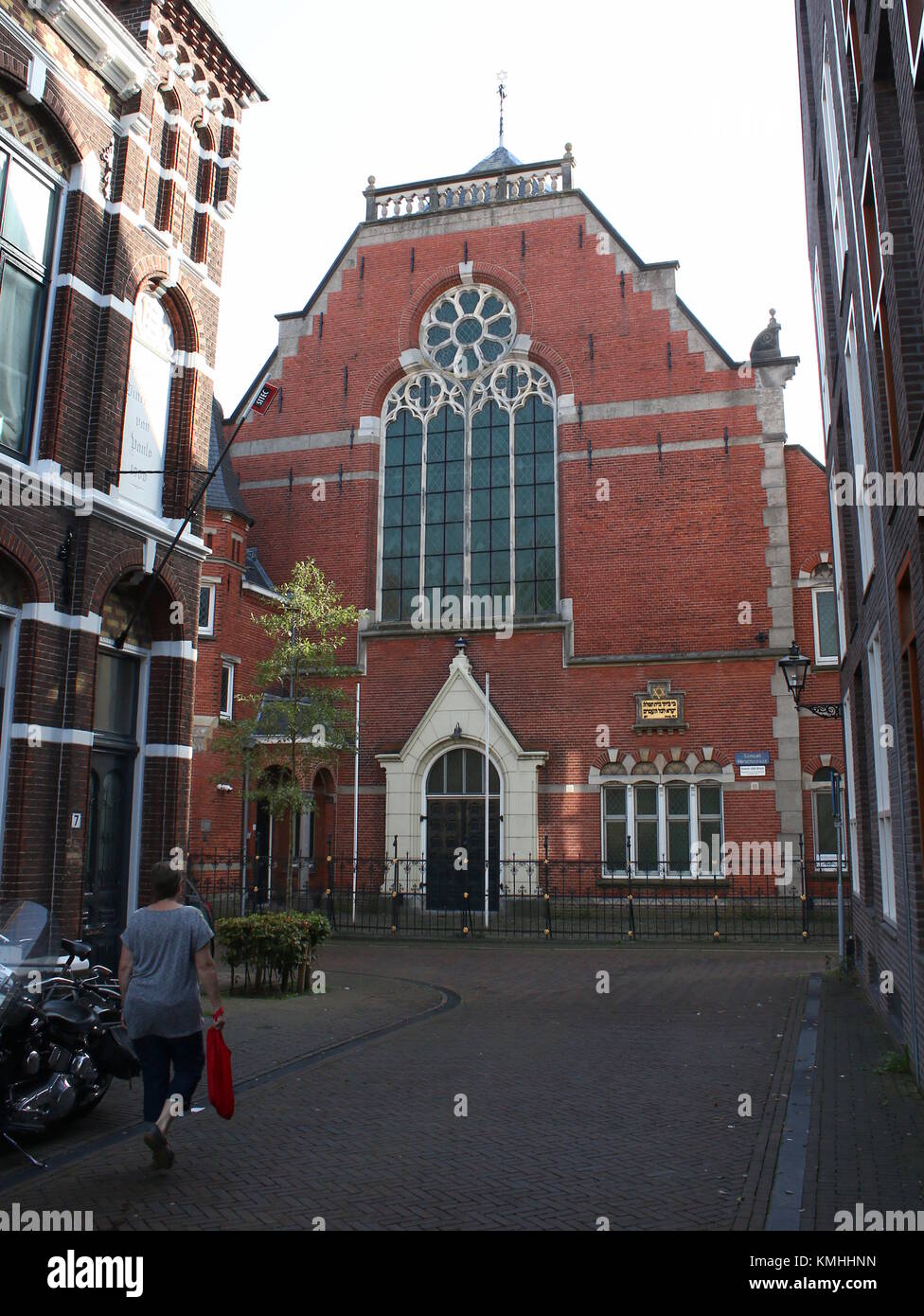 Late 19th century Jewish synagogue at Samuel Hirschstraat in central ...
