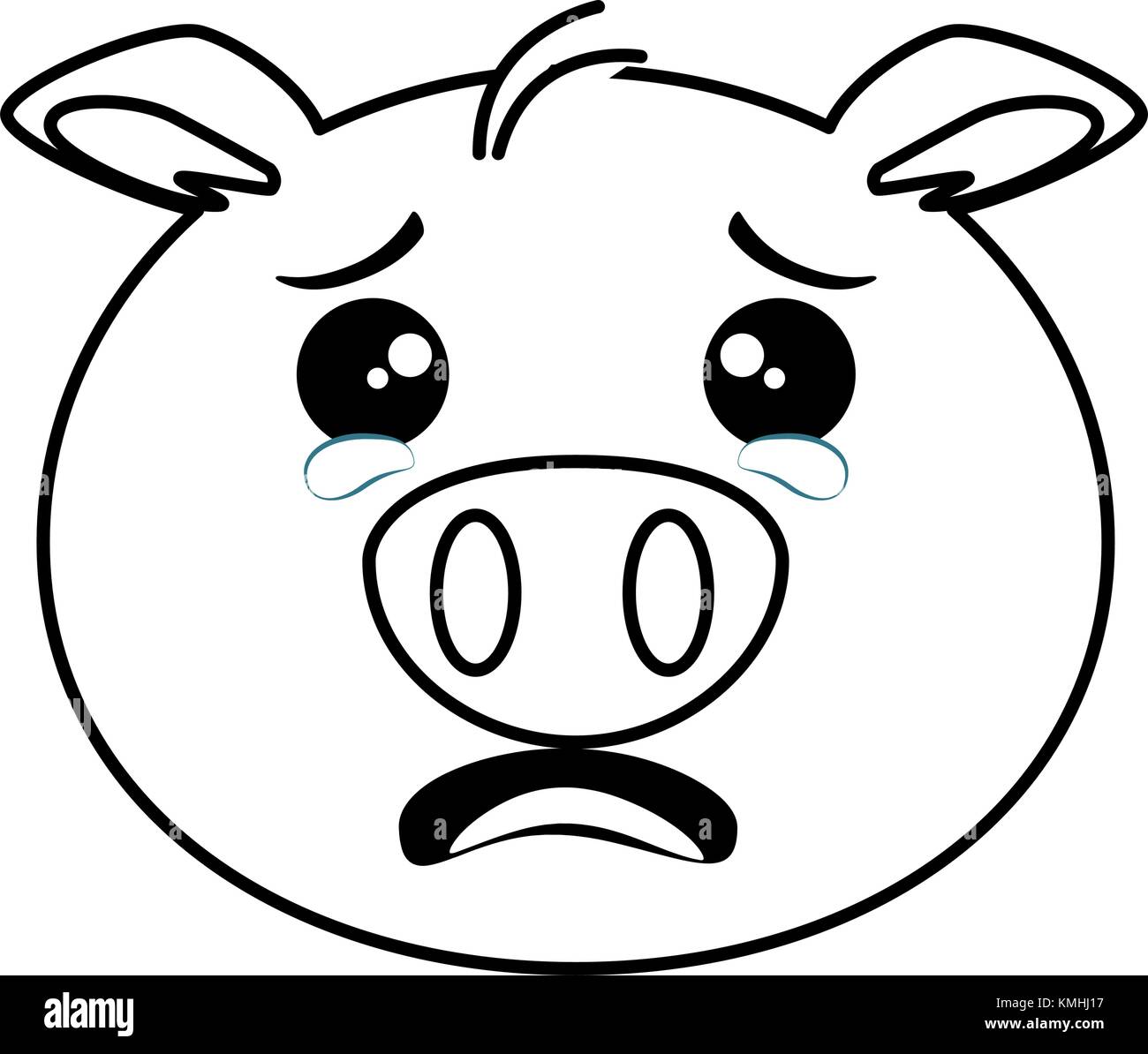 Sad Pig High Resolution Stock Photography and Images - Alamy