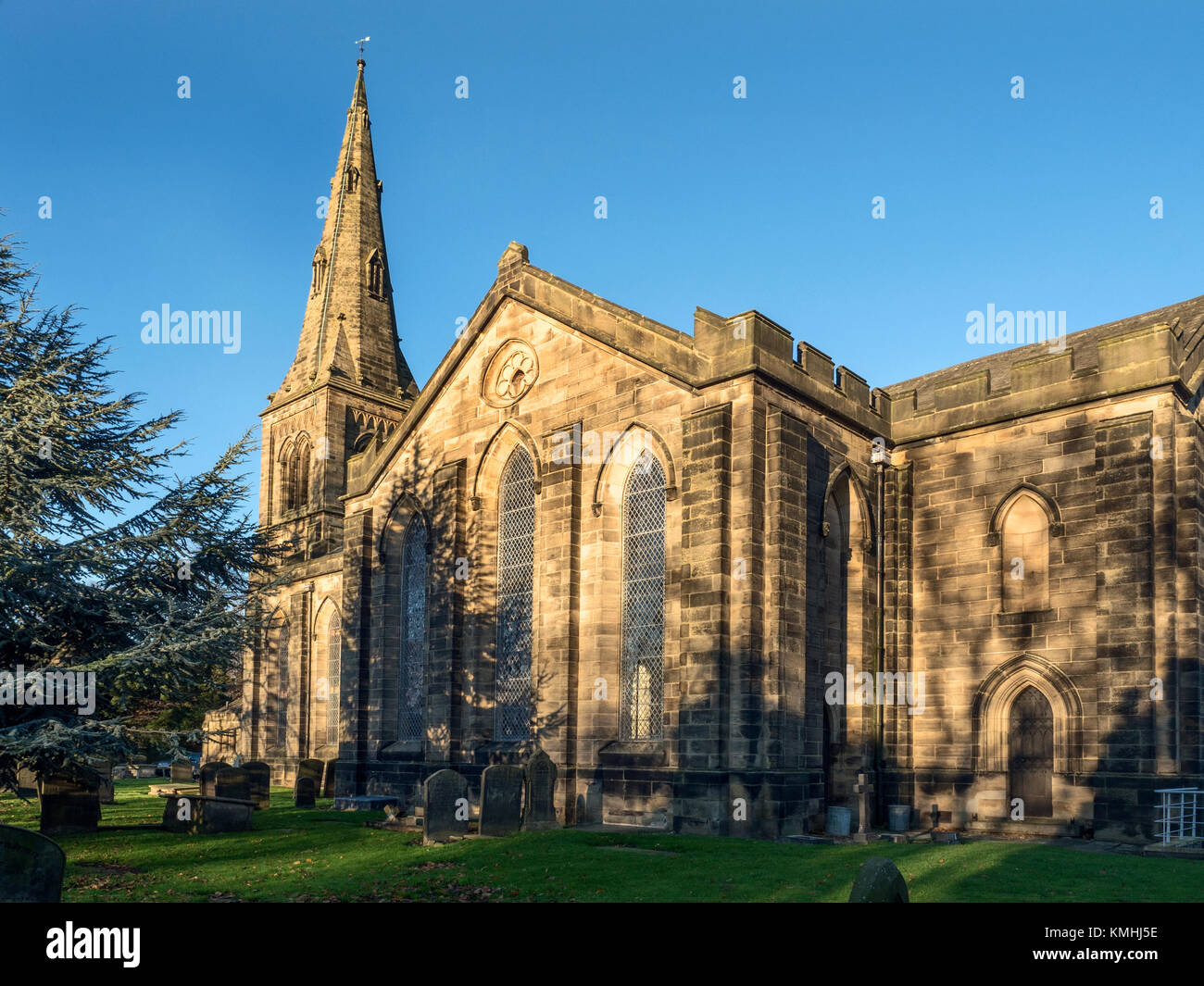 Holy Trinity Church on Kirkby Road in Ripon North Yorkshire England ...