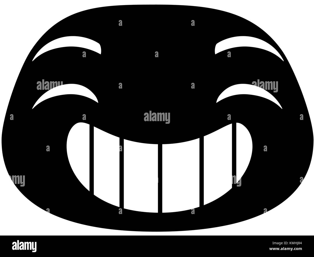 laugh emoji face icon vector illustration design Stock Vector Image ...
