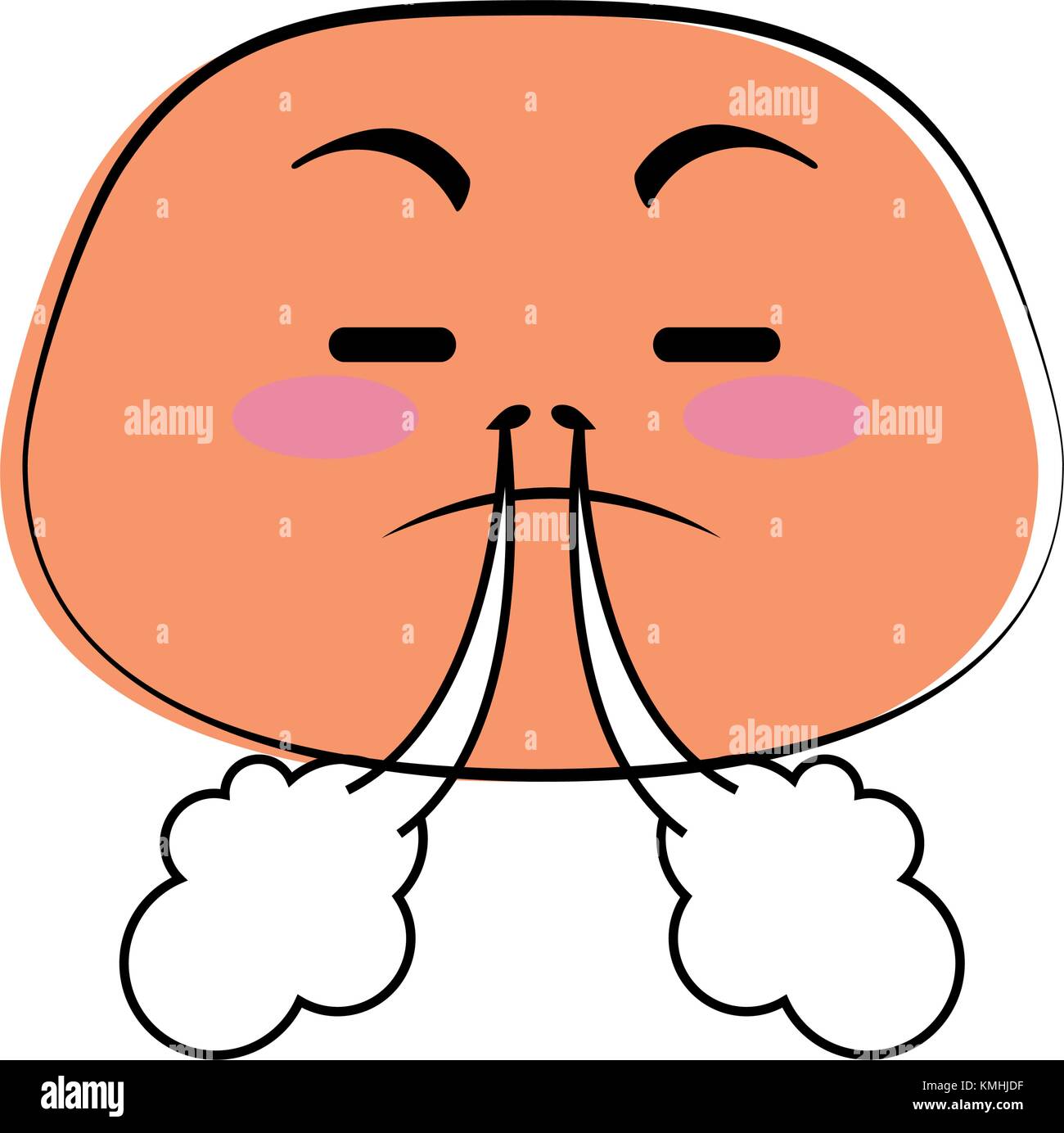 angry emoji face icon vector illustration design Stock Vector Image ...