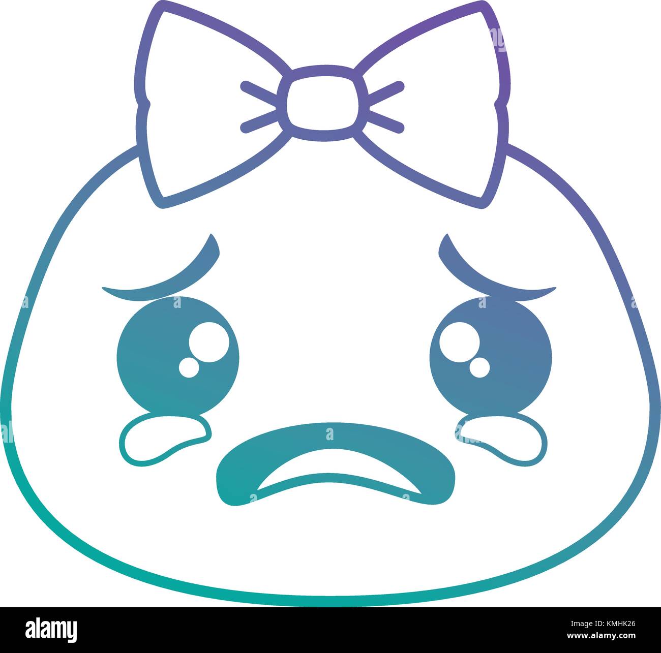 crying emoji face icon Stock Vector Image & Art - Alamy