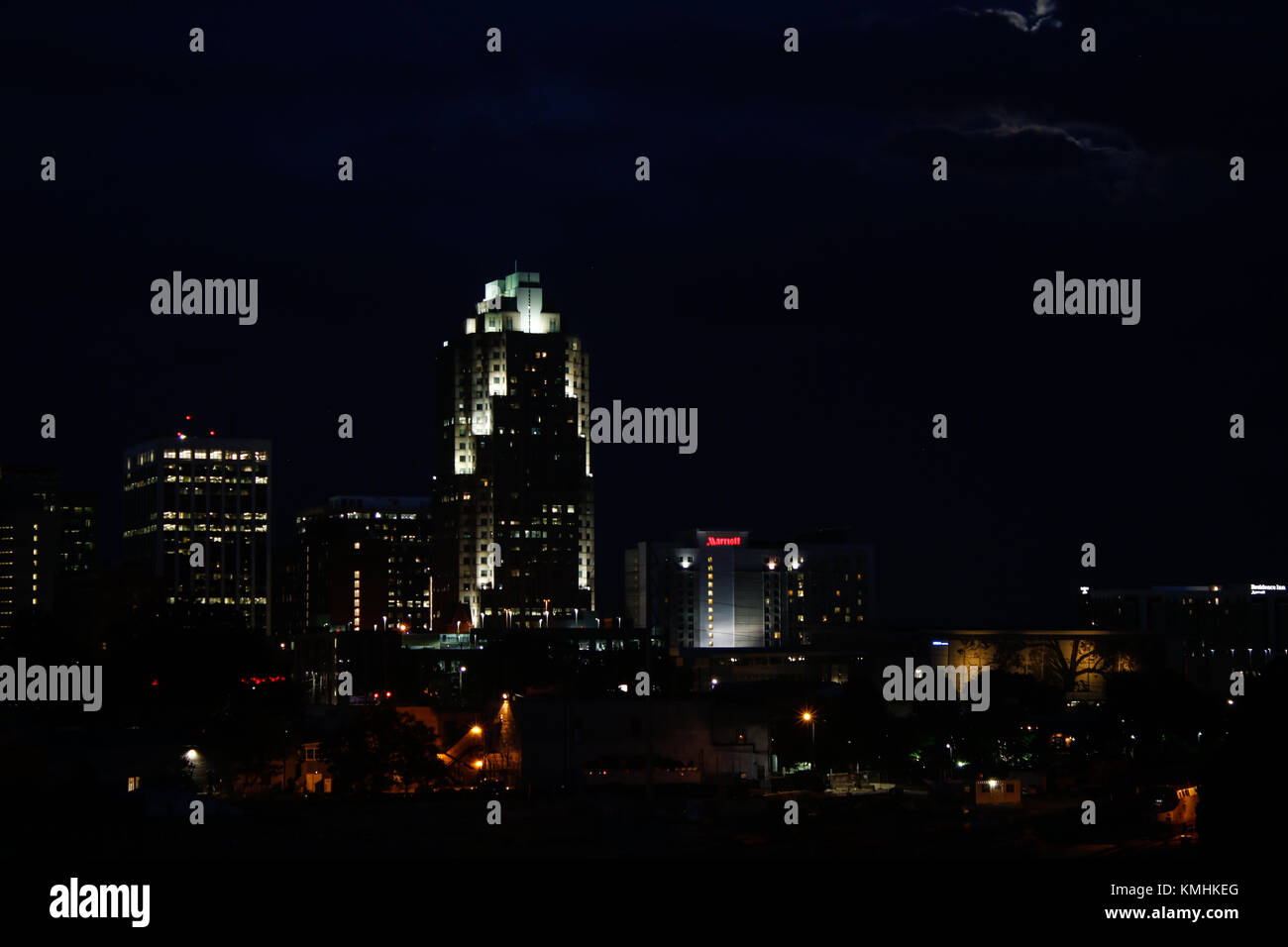 Downtown raleigh skyline hi-res stock photography and images - Alamy