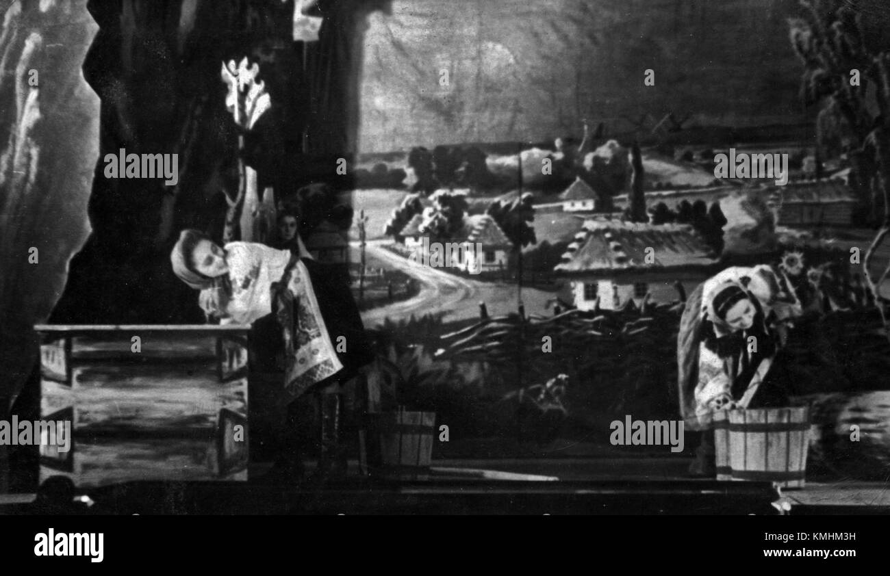 The Rivne Theatre in Ukraine, built in 1940, is a prominent cultural ...