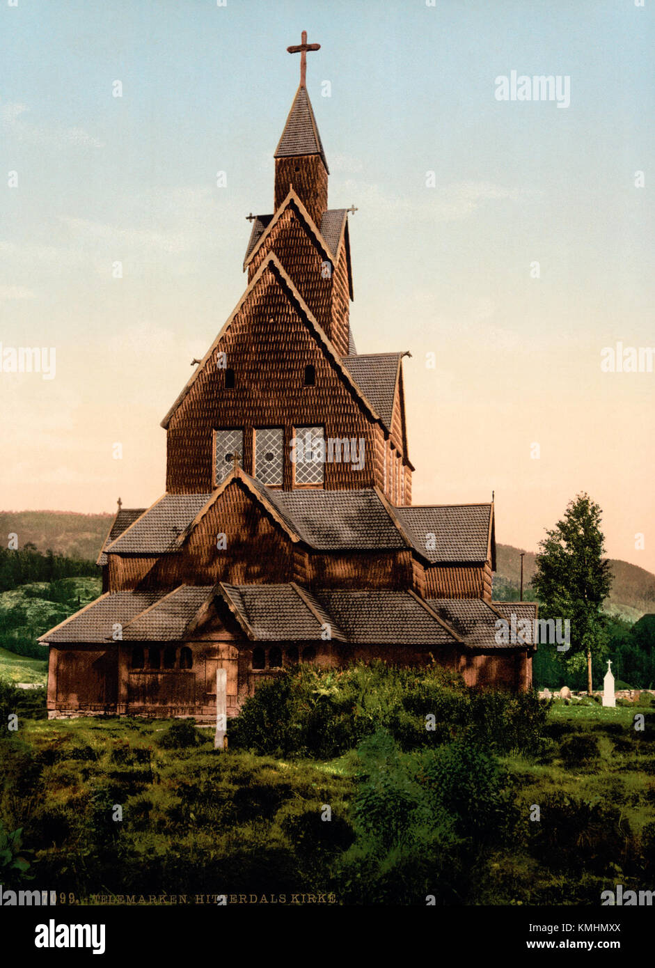 Heddal Stave Church in Norway is one of the largest and best-preserved ...