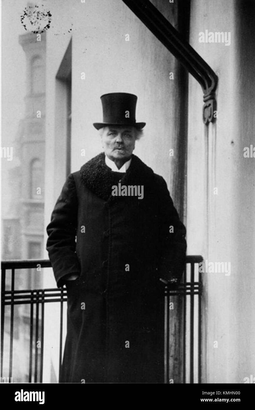 A photograph capturing August Strindberg, the renowned Swedish ...