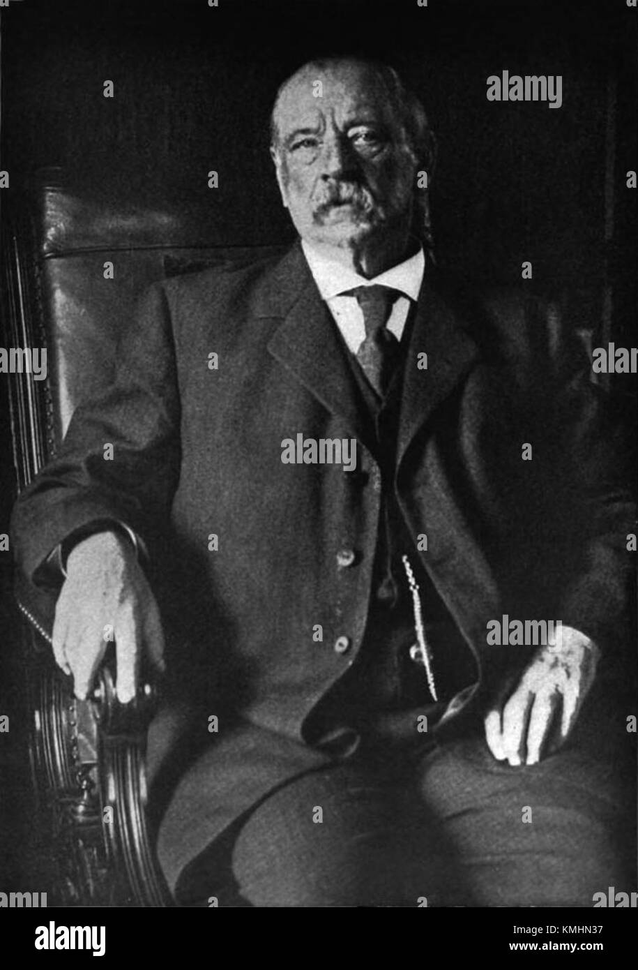 A recent portrait of Grover Cleveland, the 22nd and 24th President of ...