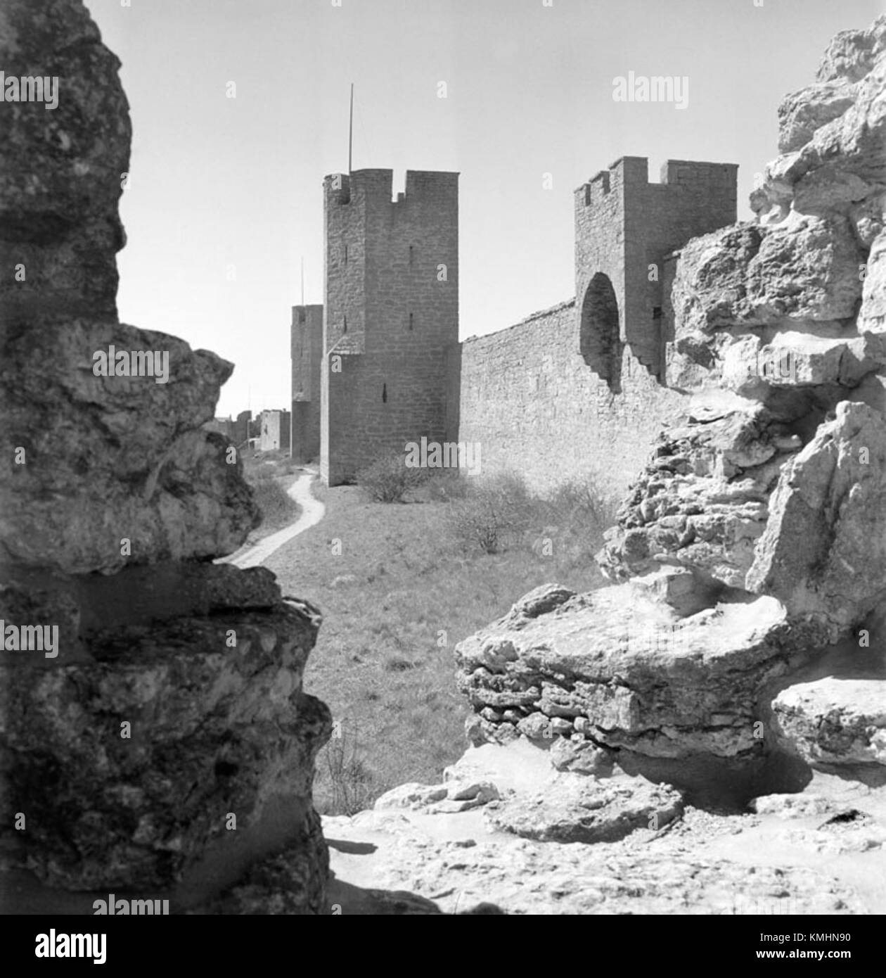 Visby Ringmur is a medieval city wall surrounding Visby, Sweden, dating ...